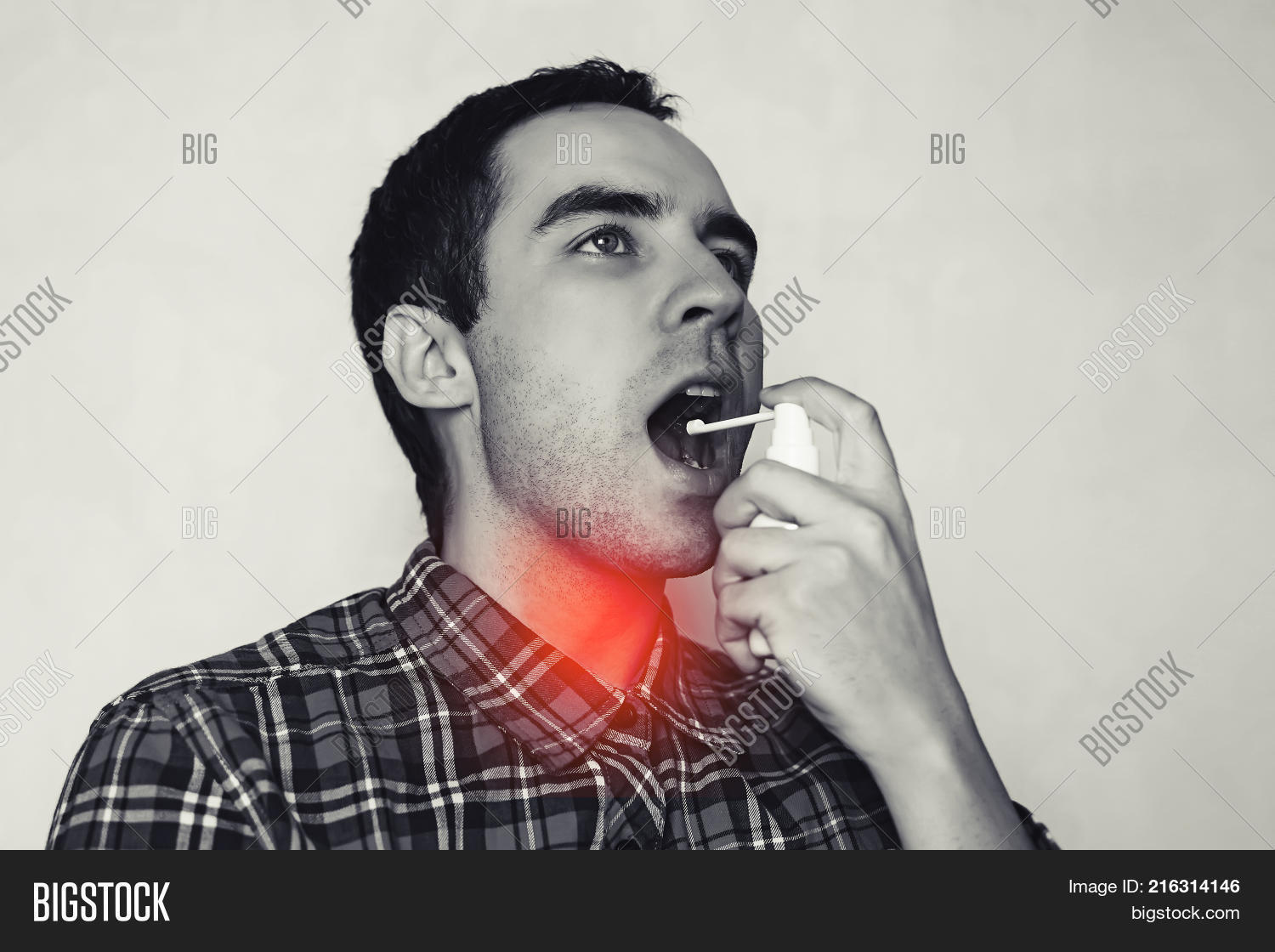 Sick Young Man Using Image & Photo (Free Trial) | Bigstock