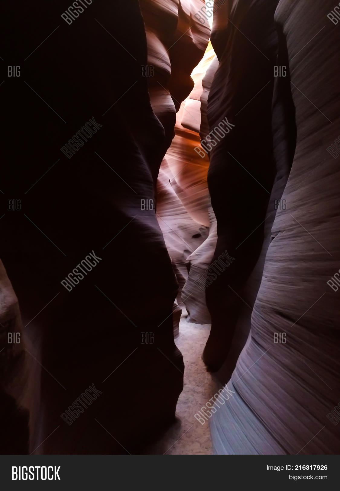 Look Through Narrow Image & Photo (Free Trial) | Bigstock