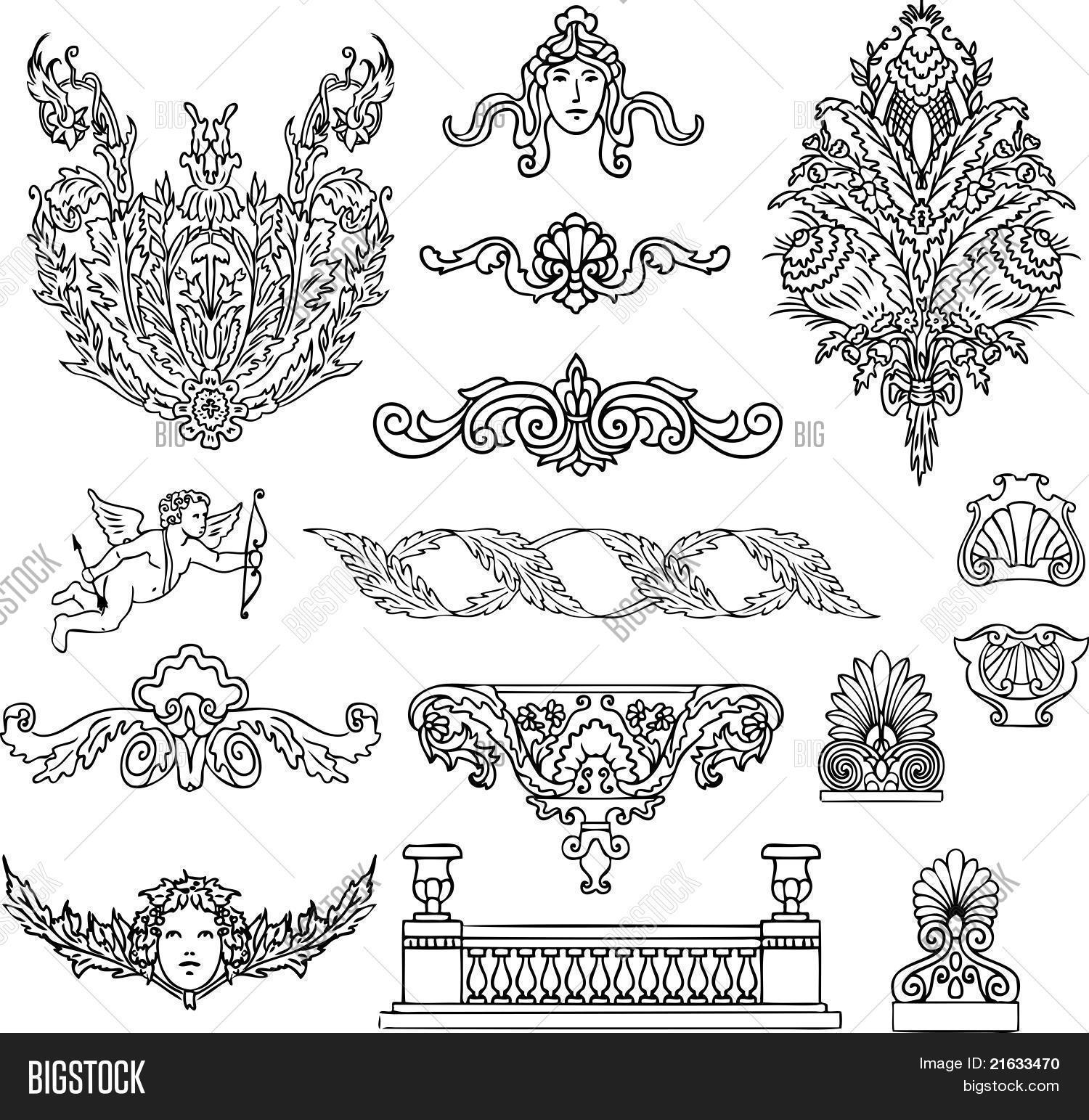 Antique Baroque Vector & Photo (Free Trial) | Bigstock