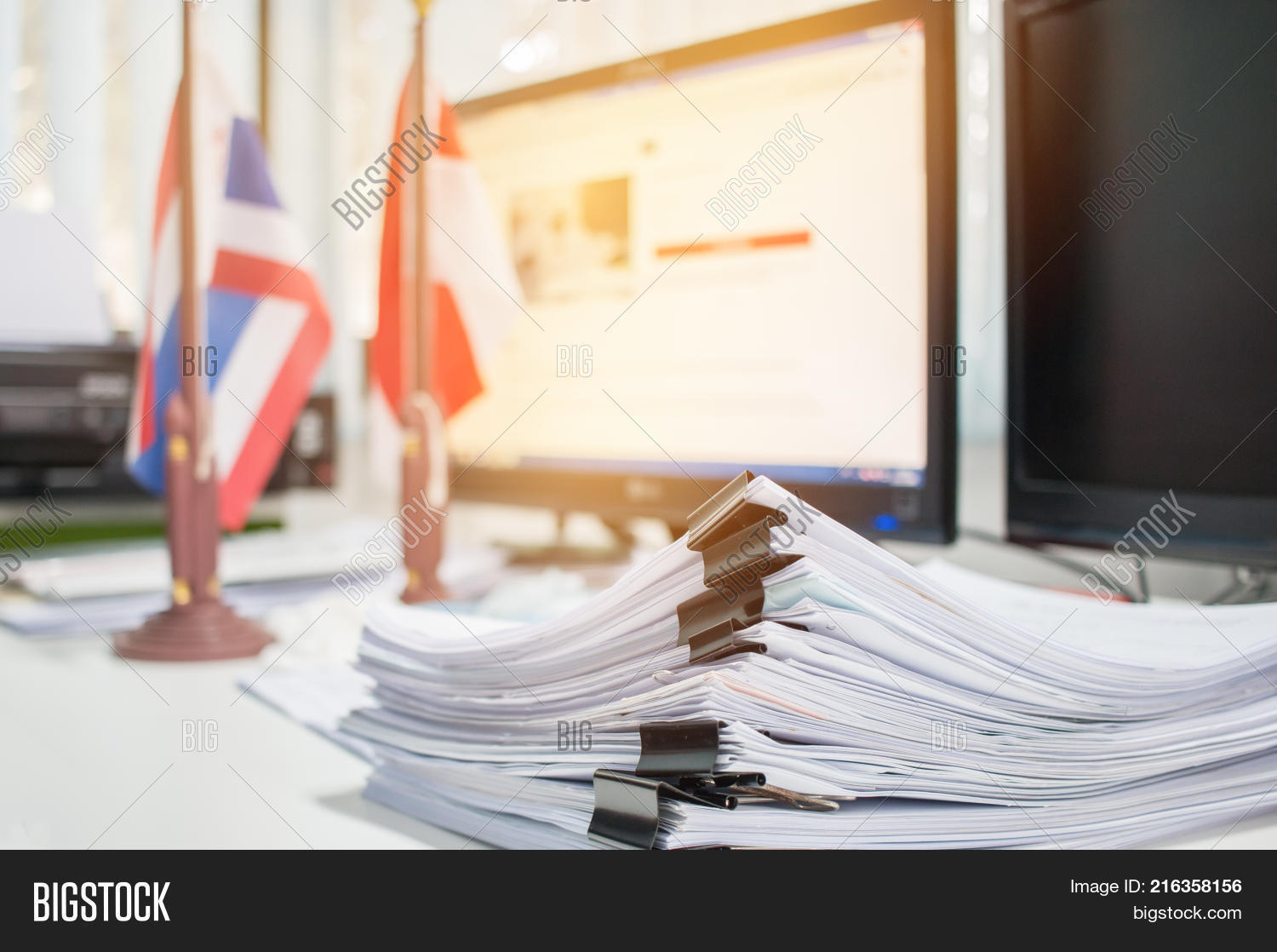 Paper Stack Pile Image & Photo (Free Trial) | Bigstock