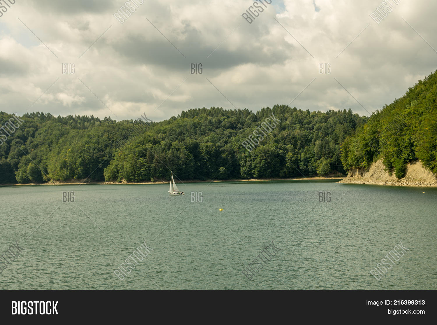 Lake Solina Bieszczady Image & Photo (Free Trial) | Bigstock
