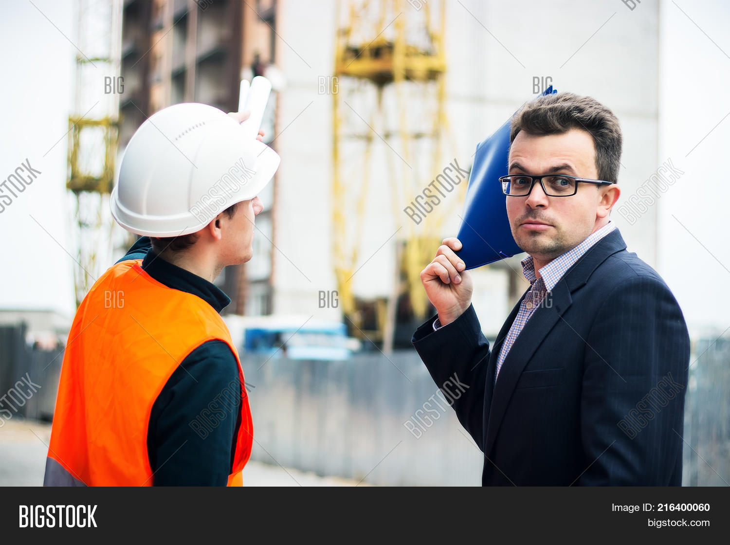 Chief Angry On Worker Image & Photo (Free Trial) | Bigstock