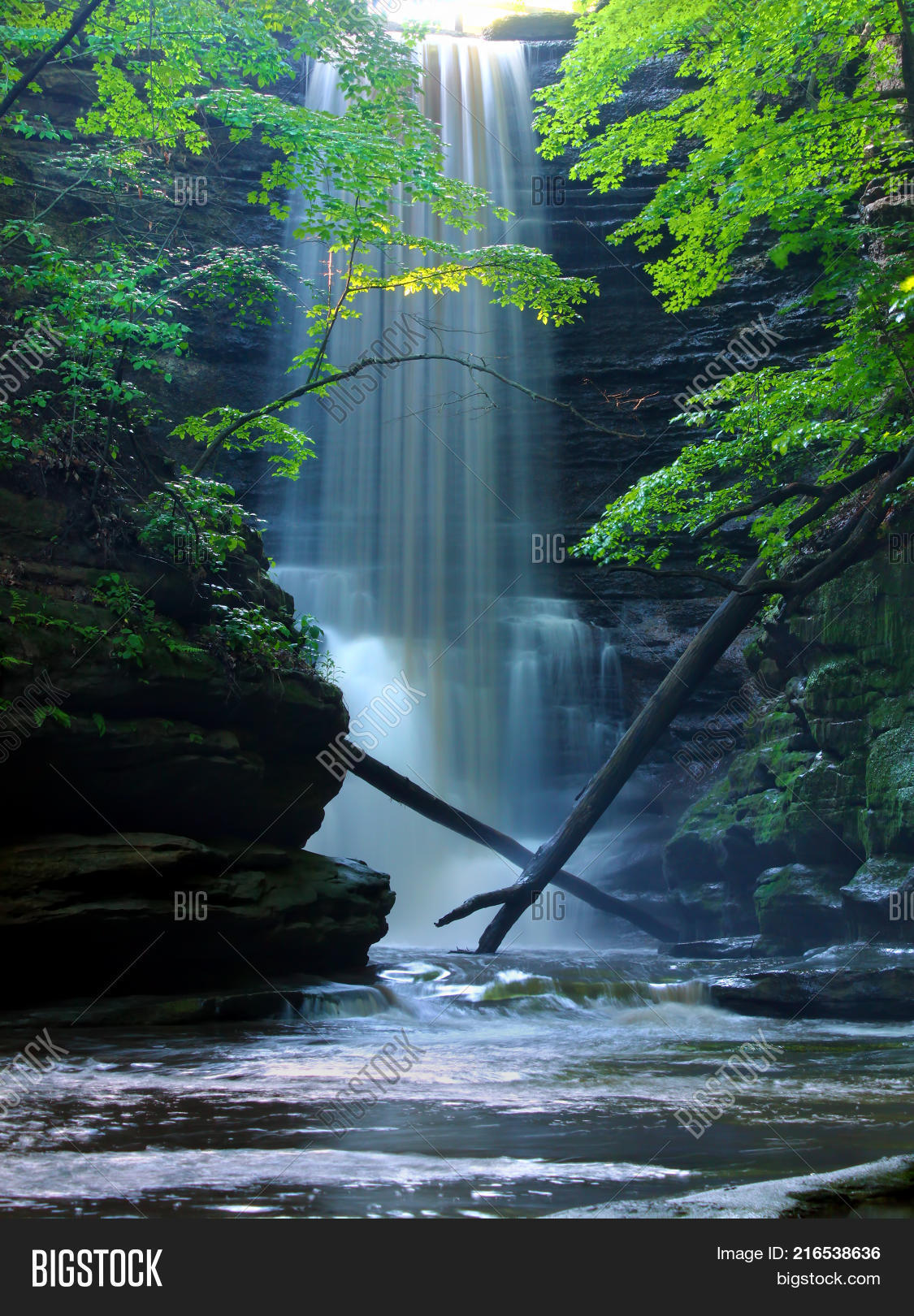 Beautiful Lake Falls Image & Photo (Free Trial) | Bigstock
