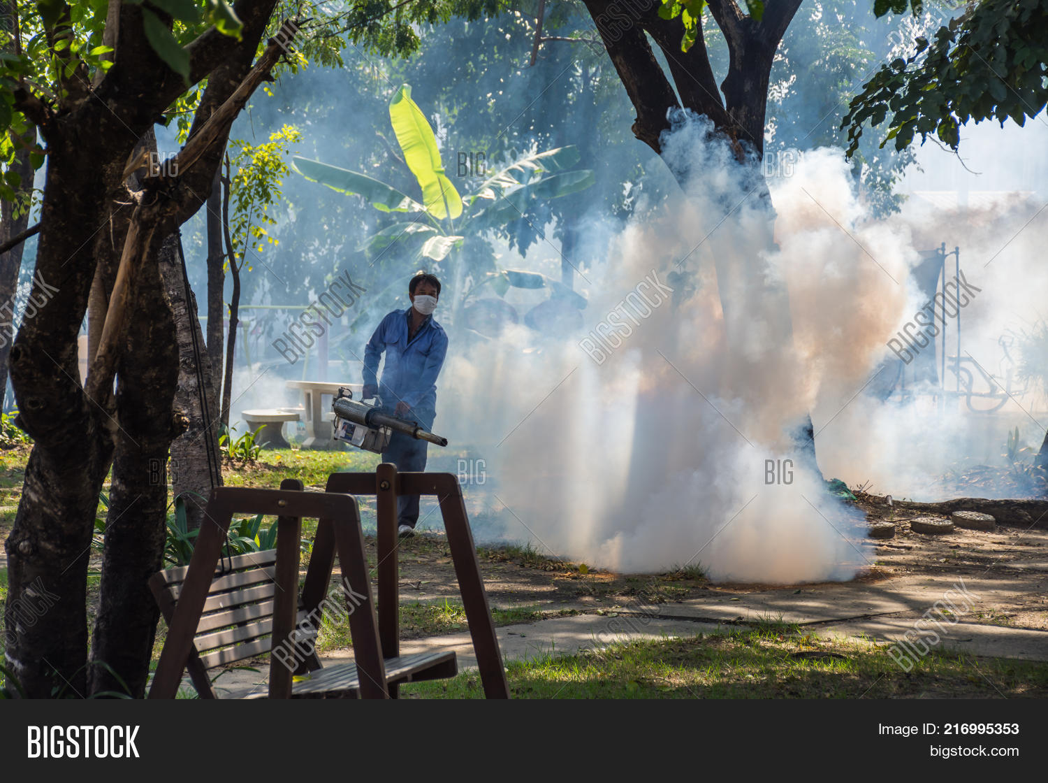 Fogging Ddt Spray Image & Photo (Free Trial) | Bigstock