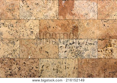 Facing Tile Travertine Image & Photo (Free Trial) | Bigstock