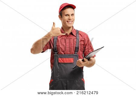 Serviceman Clipboard Image & Photo (Free Trial) | Bigstock