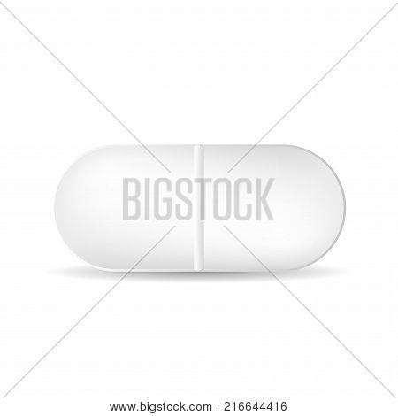 Oval Pill Tablet Vector & Photo (Free Trial) | Bigstock
