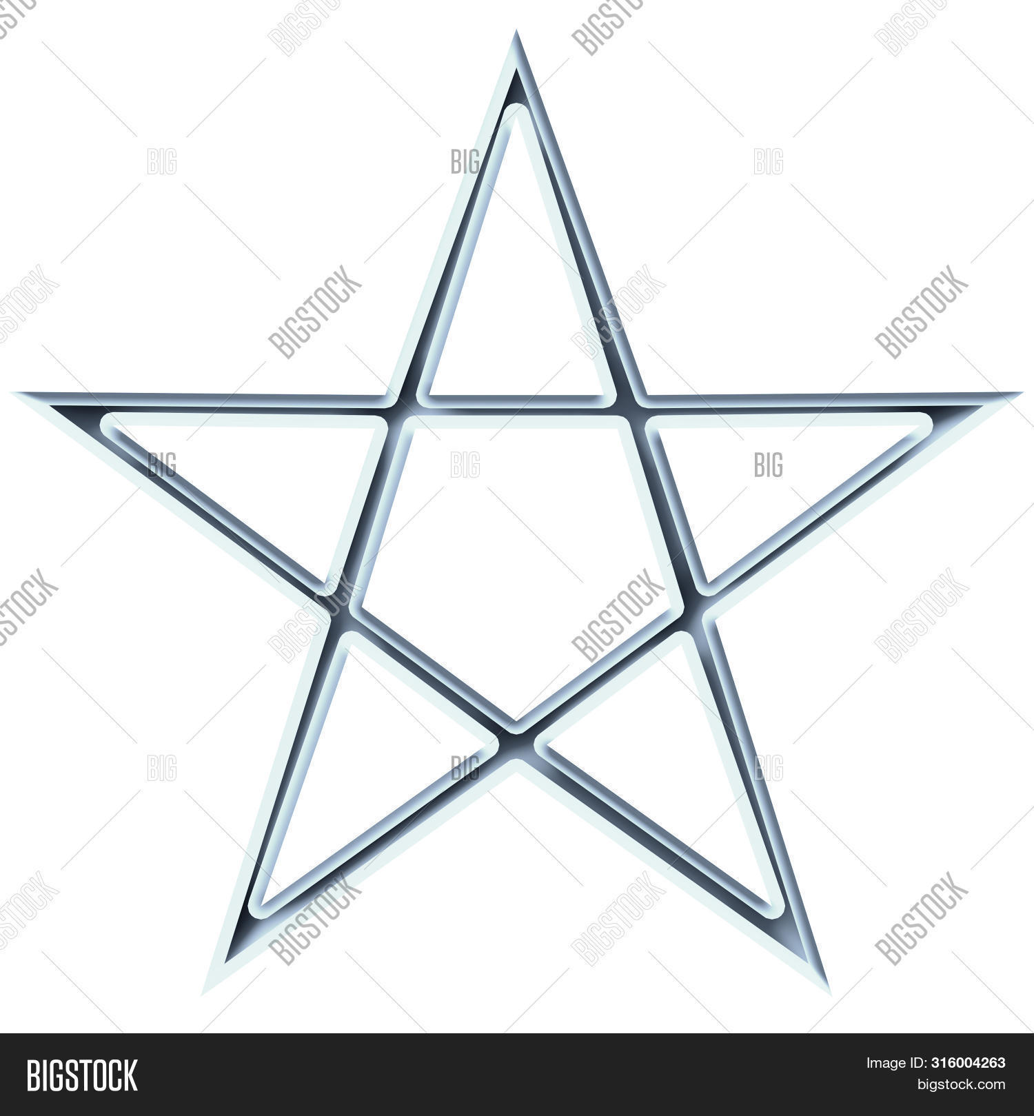Reversed Pentagram Image & Photo (Free Trial) | Bigstock