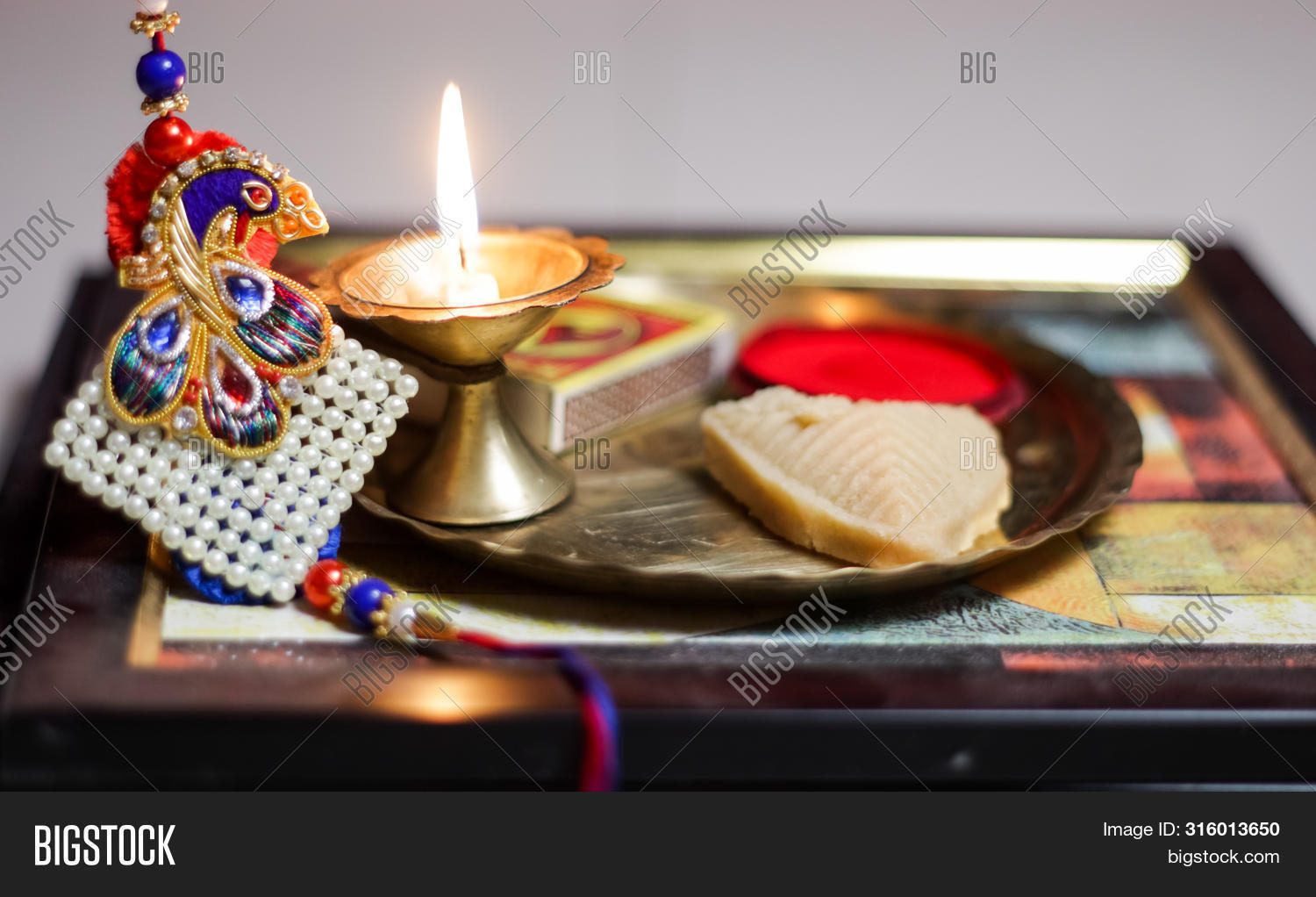 Plate Thali Decorated Image & Photo (Free Trial) | Bigstock