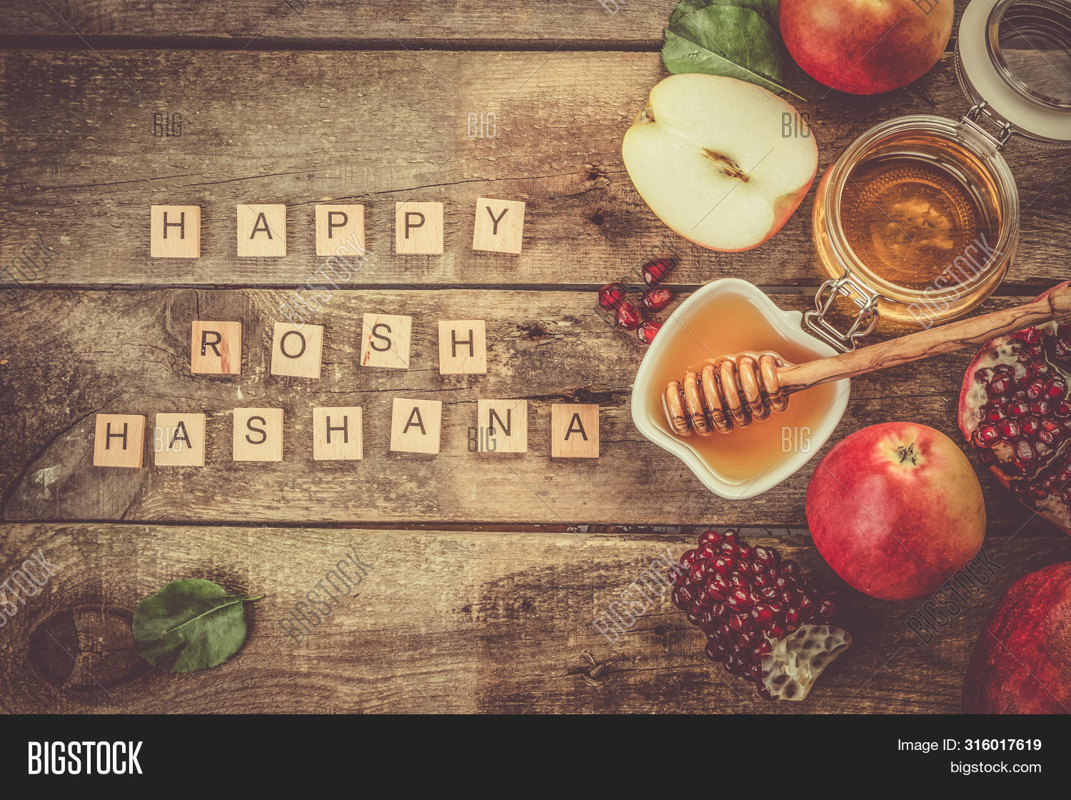 Imagen y foto Rosh Hashana Jewish (prueba gratis) | Bigstock