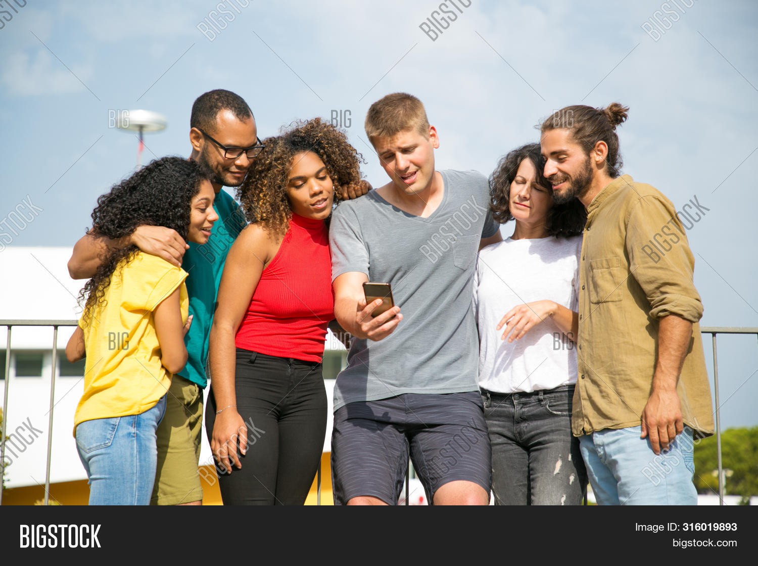 Excited Friends Image & Photo (Free Trial) | Bigstock