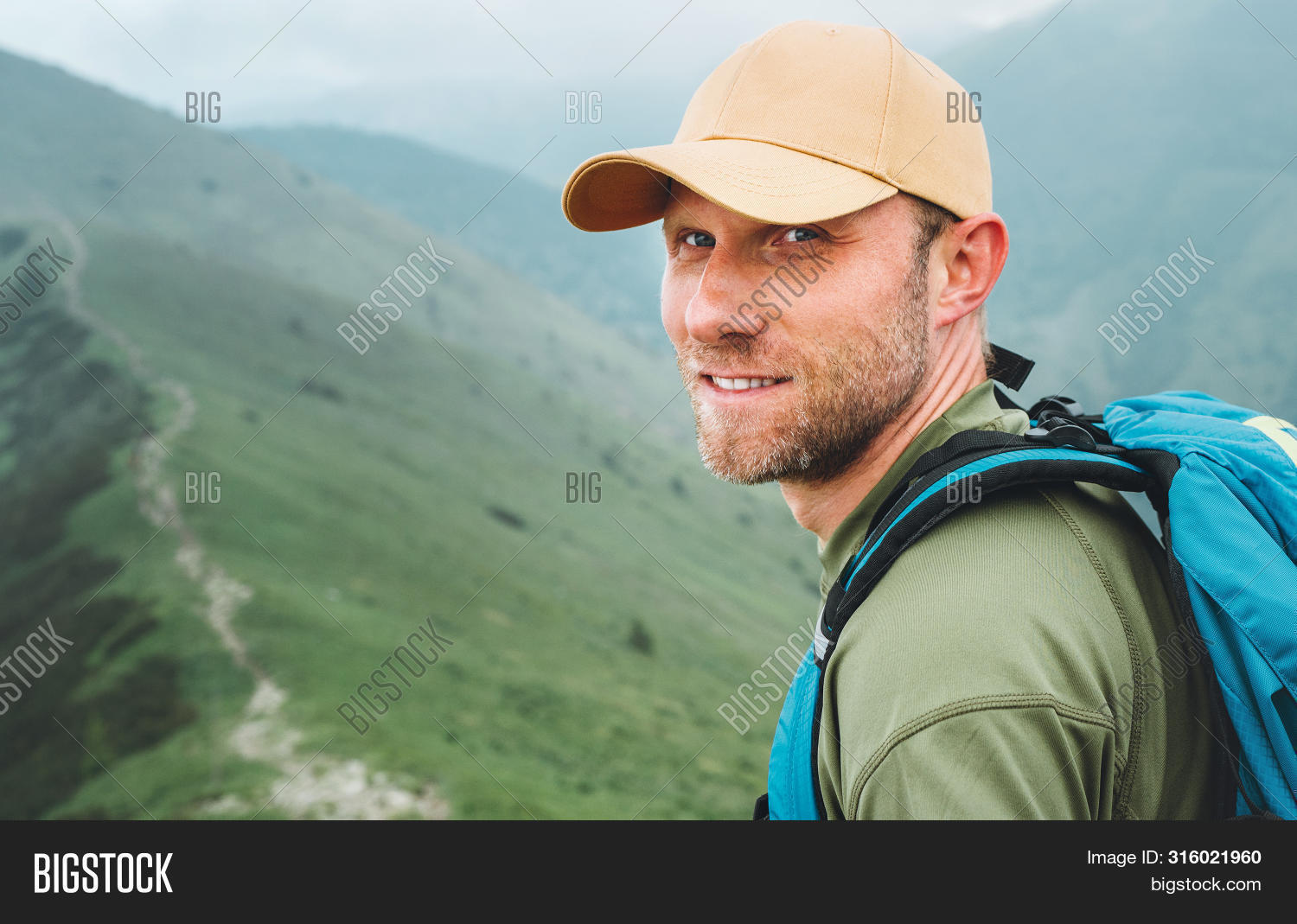 Portrait Backpacker Image & Photo (Free Trial) | Bigstock