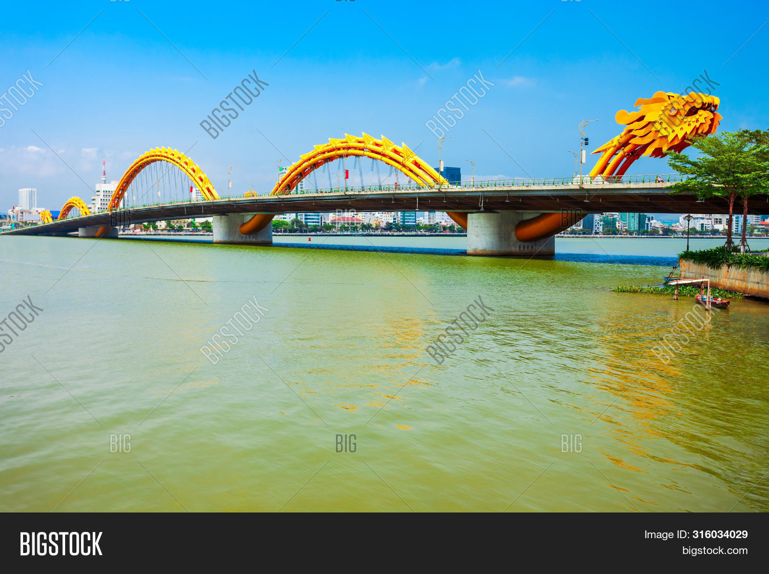 Danang Dragon Bridge Image & Photo (Free Trial) | Bigstock