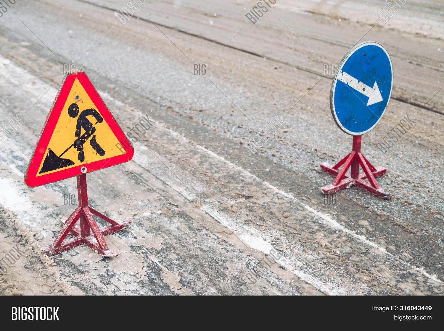 Snow-plow Remove Snow Image & Photo (Free Trial) | Bigstock