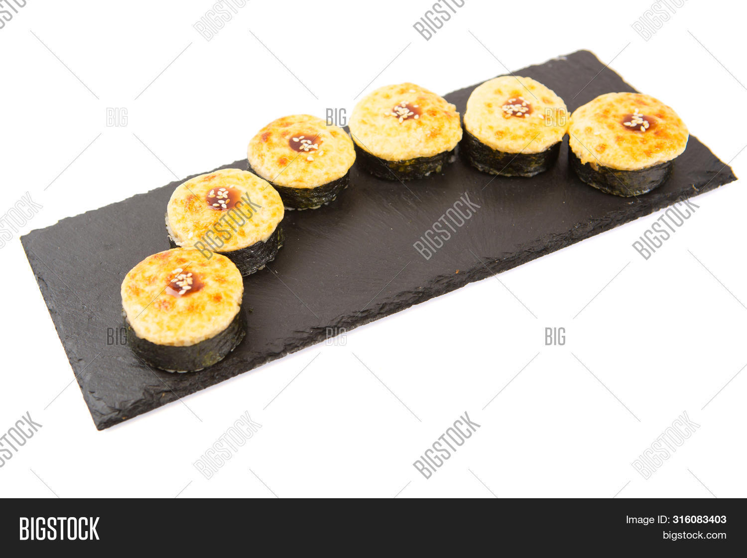 Fried Maki Sushi - Hot Image & Photo (Free Trial) | Bigstock