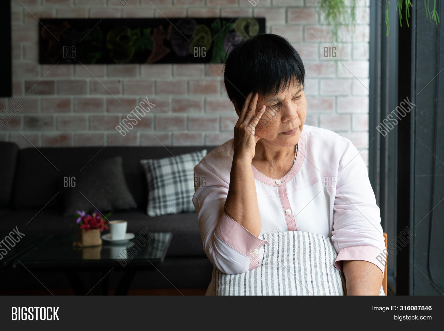 Old Woman Suffering Image & Photo (Free Trial) | Bigstock