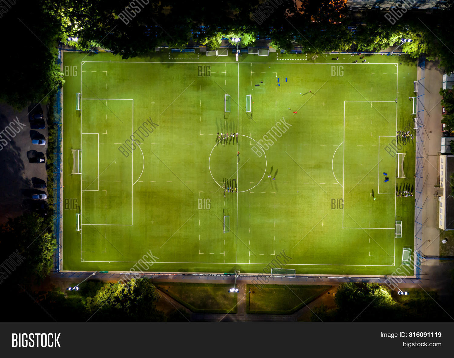 Aerial View Football Image & Photo (Free Trial) | Bigstock