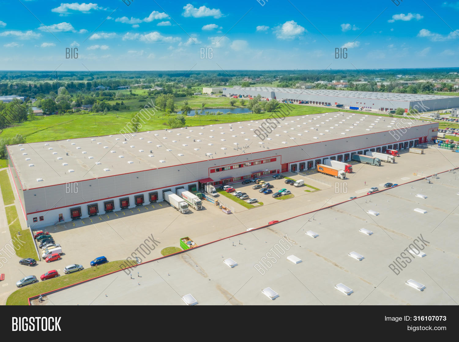 Aerial Shot Industrial Image & Photo (Free Trial) | Bigstock