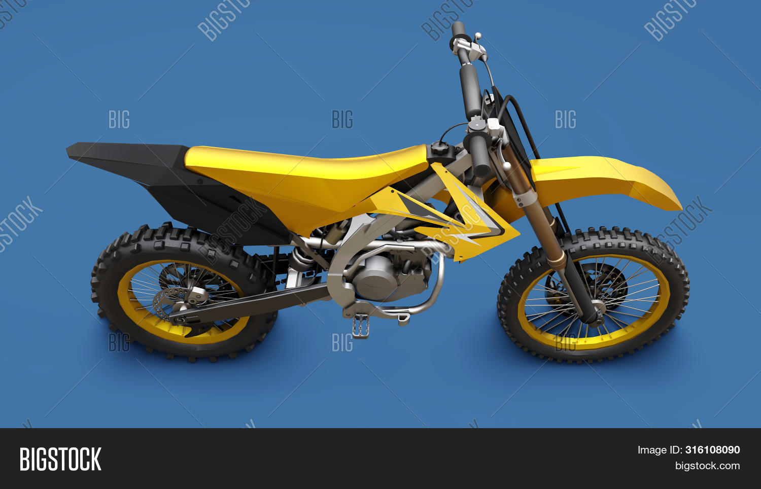 Yellow Sport Bike Image & Photo (Free Trial) | Bigstock