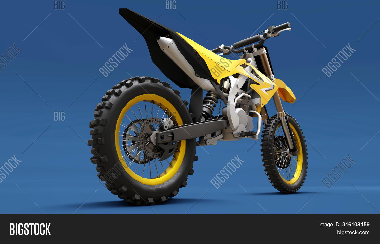 Yellow Sport Bike Image & Photo (Free Trial) | Bigstock