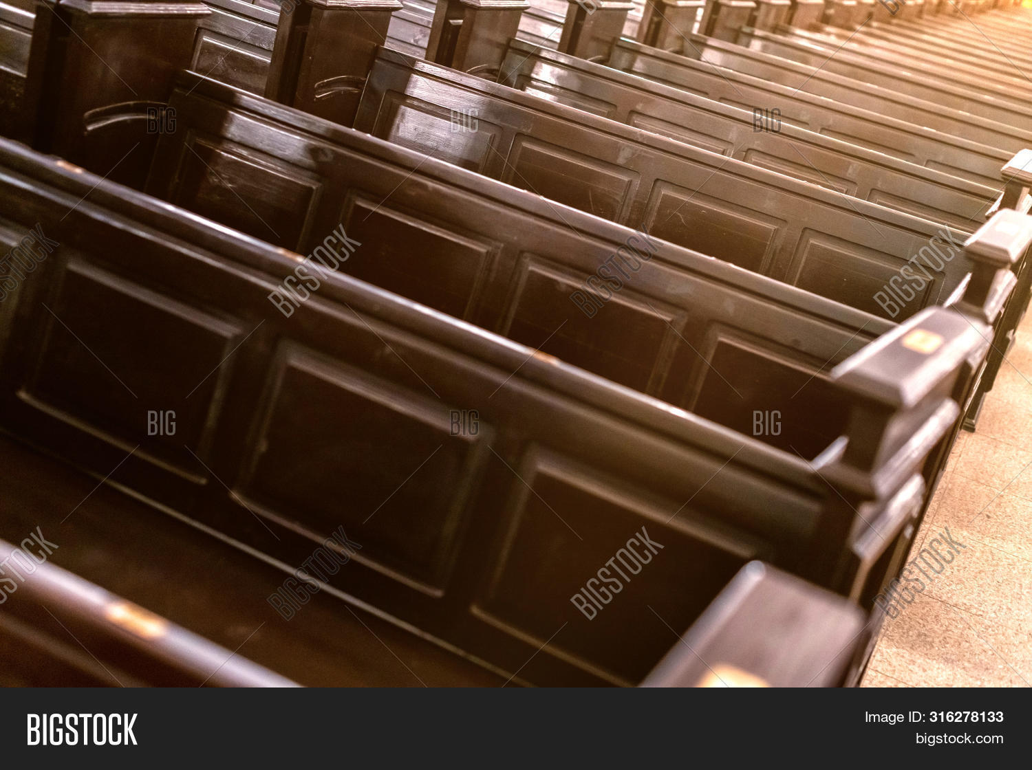 Cathedral Benches. Image & Photo (Free Trial) | Bigstock