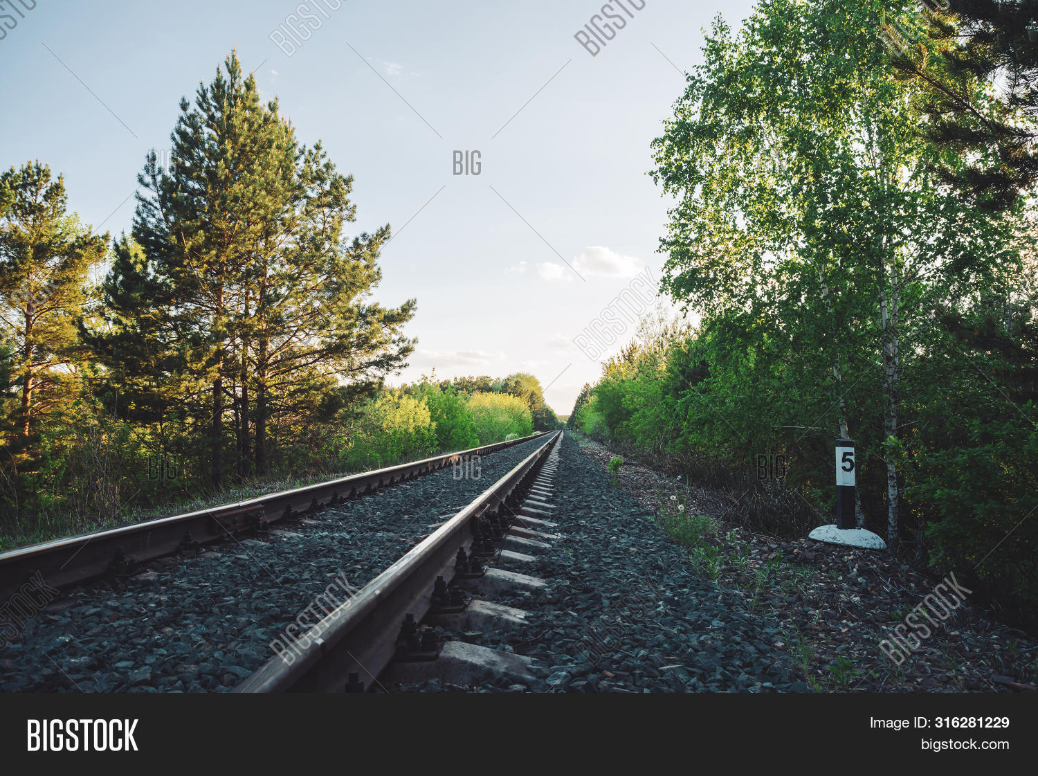 Scenery Railway Image & Photo (Free Trial) | Bigstock