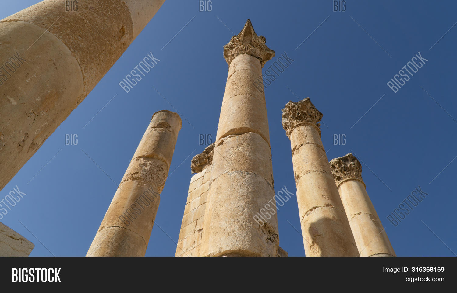 Tall Columns Ancient Image & Photo (Free Trial) | Bigstock