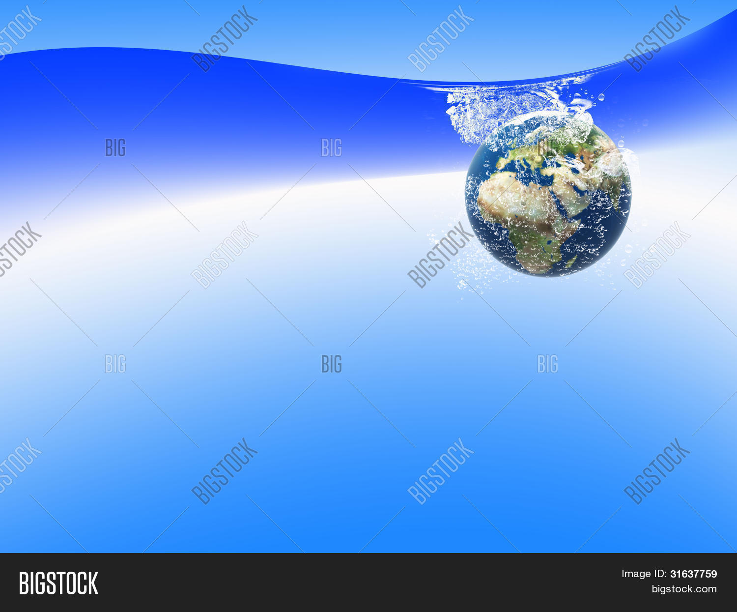 Earth Water Blue Image & Photo (Free Trial) | Bigstock
