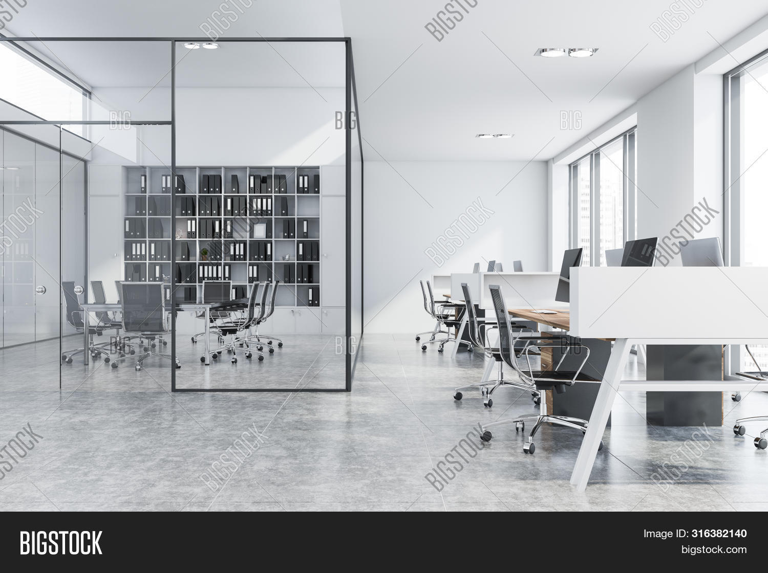 Glass Wall Meeting Image & Photo (Free Trial) | Bigstock
