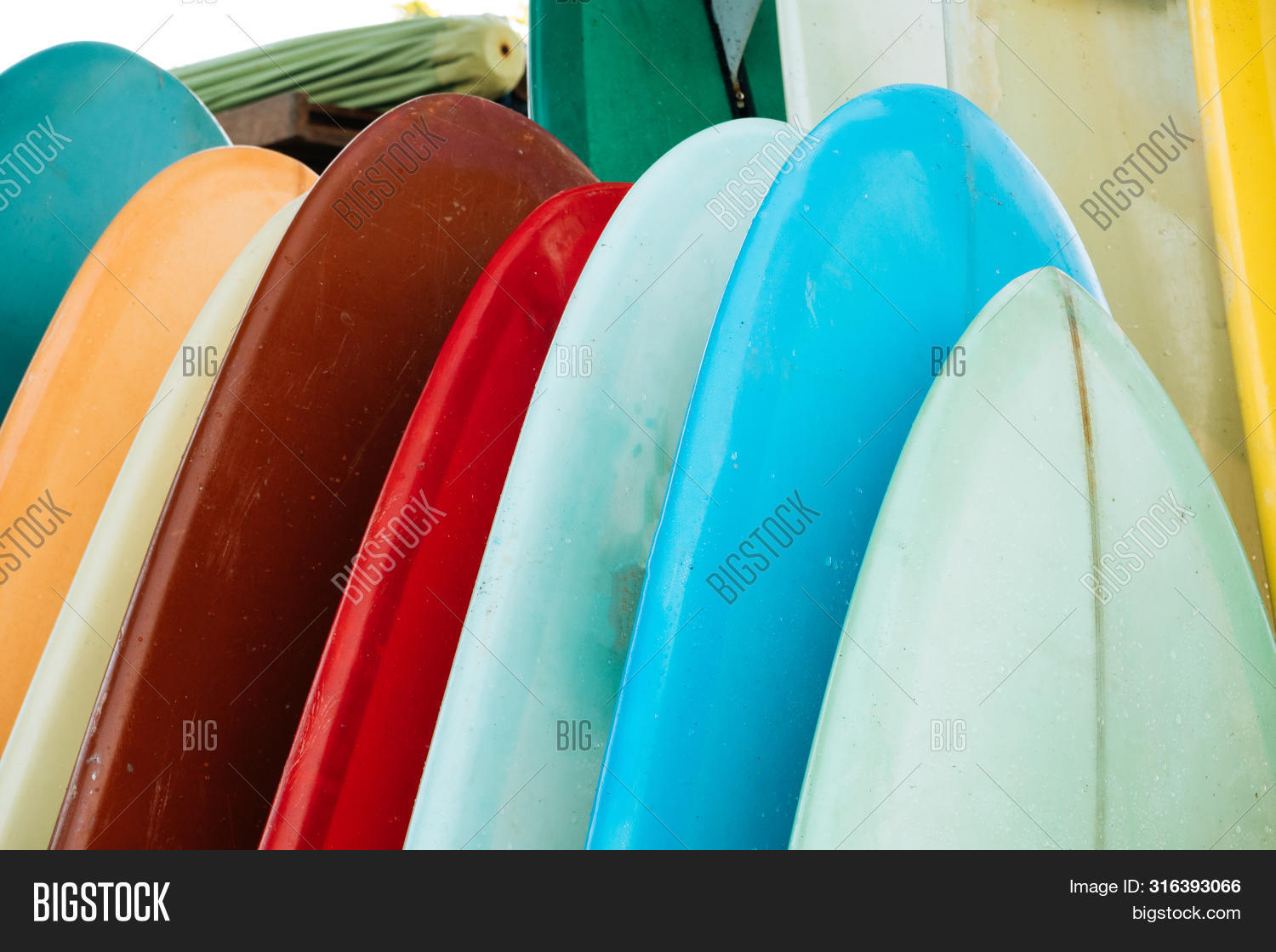 Set Colorful Surfboard Image & Photo (Free Trial) | Bigstock