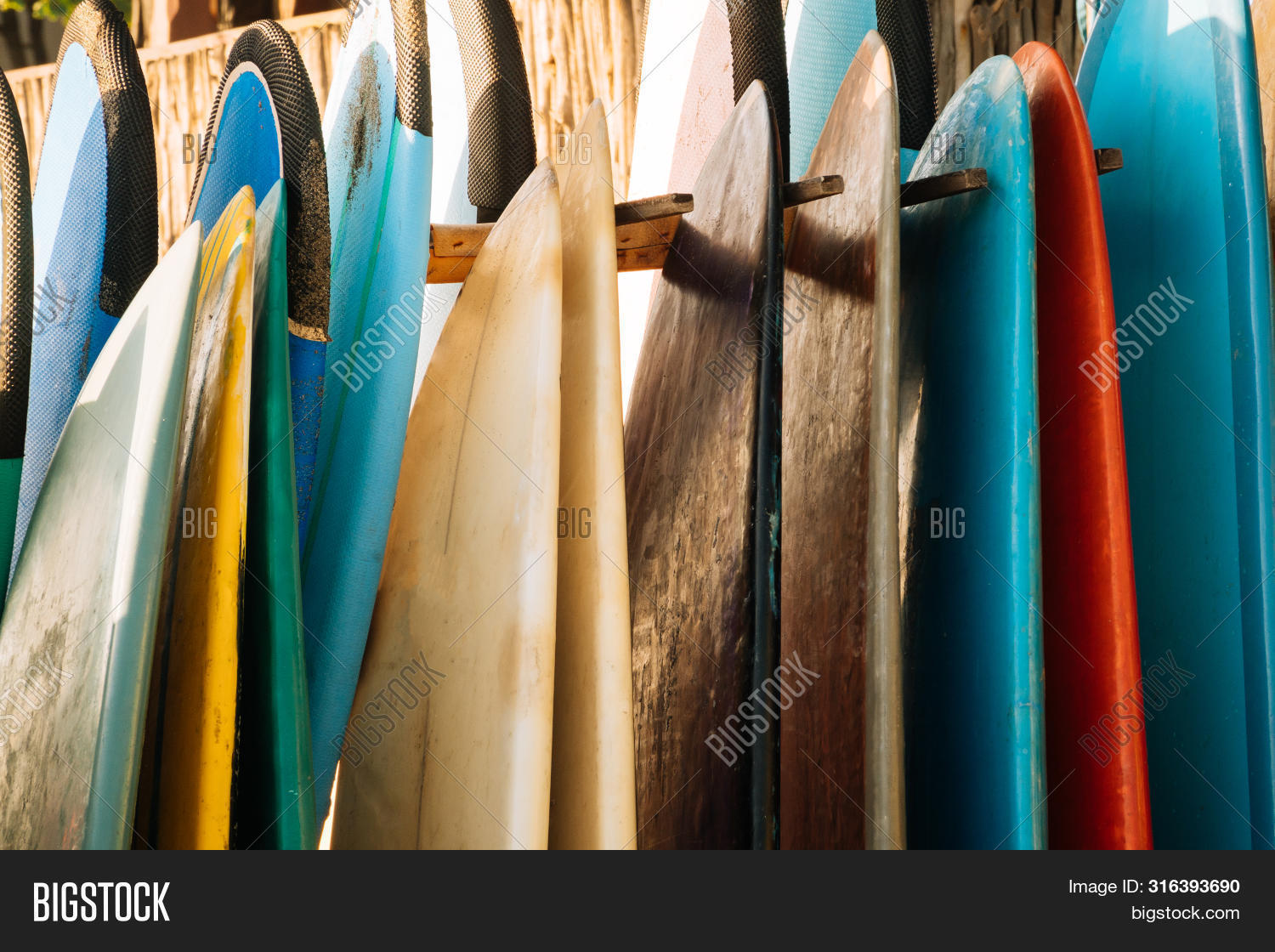 Set Colorful Surfboard Image & Photo (Free Trial) | Bigstock