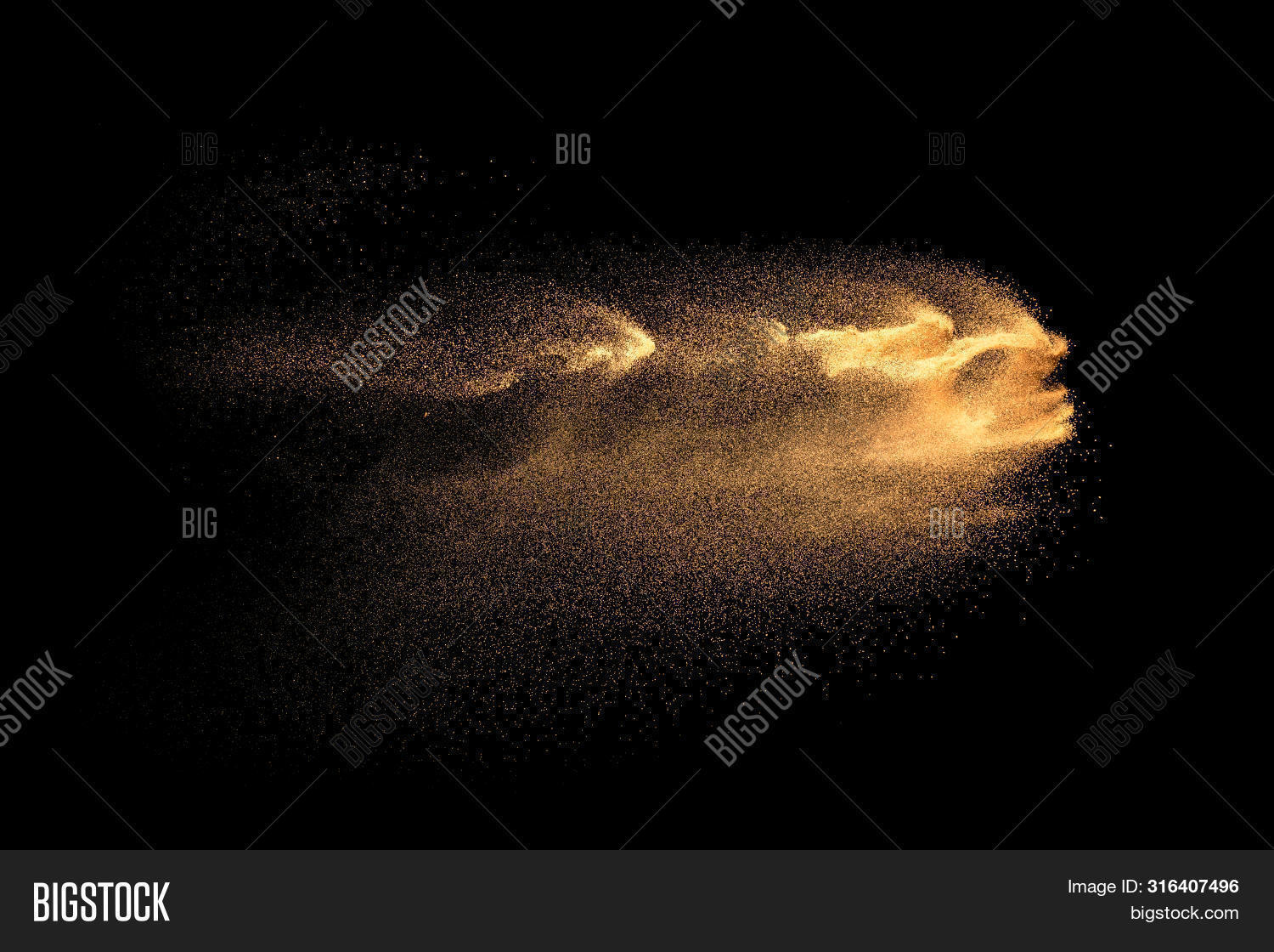 Brown Particles Dust Image & Photo (Free Trial) | Bigstock