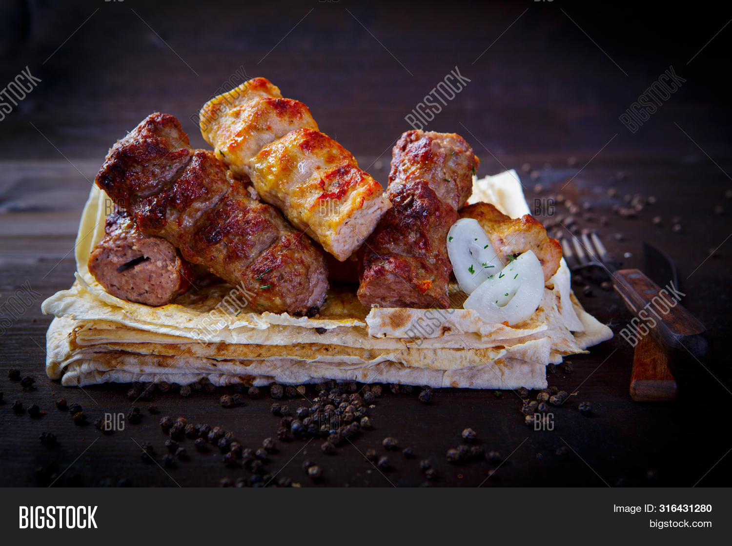 Lula Kebab, Onion Image & Photo (Free Trial) | Bigstock