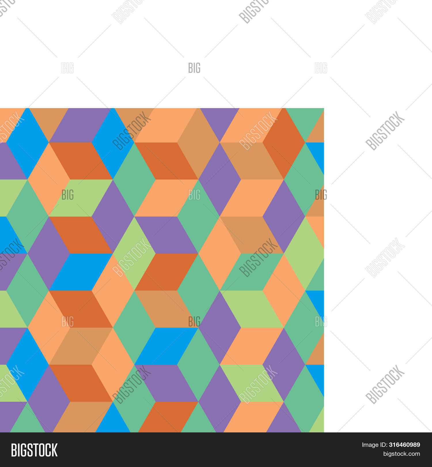 Multicolor Polygon Vector & Photo (Free Trial) | Bigstock