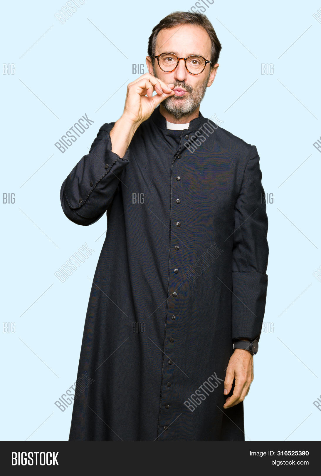 Middle Age Priest Man Image & Photo (Free Trial) | Bigstock