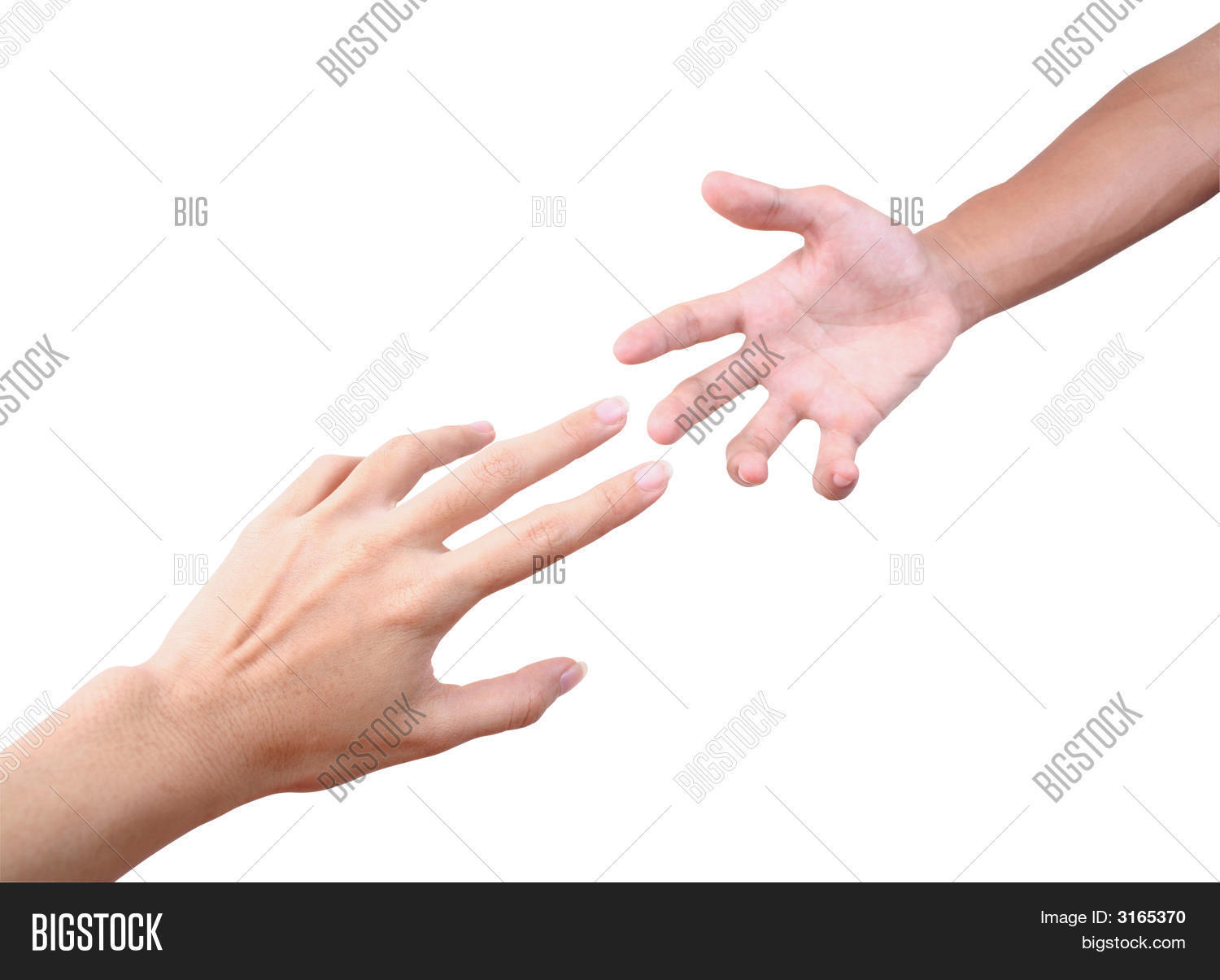 Reaching Hands Image & Photo (Free Trial) | Bigstock
