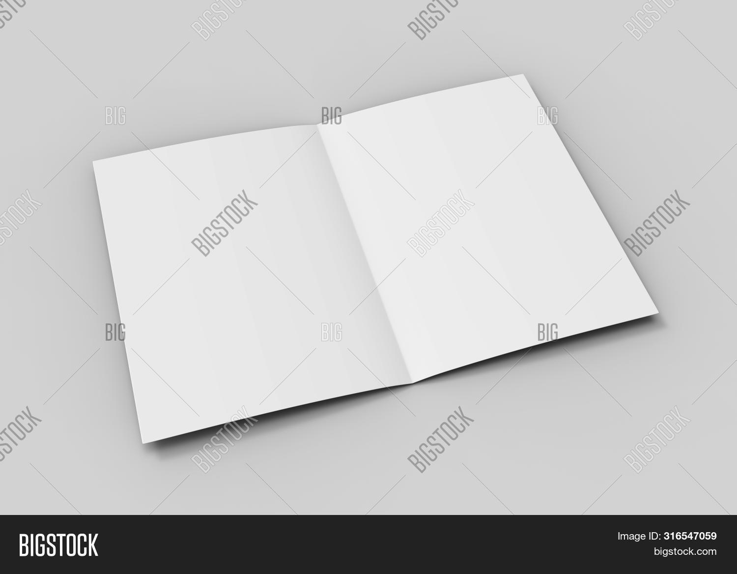 Half-fold Brochure Image & Photo (Free Trial) | Bigstock