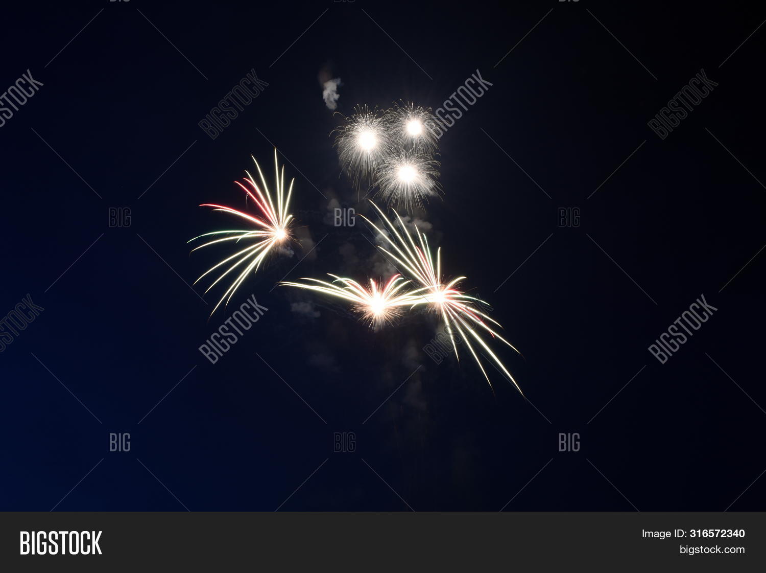 Fireworks Dark Black Image & Photo (Free Trial) | Bigstock