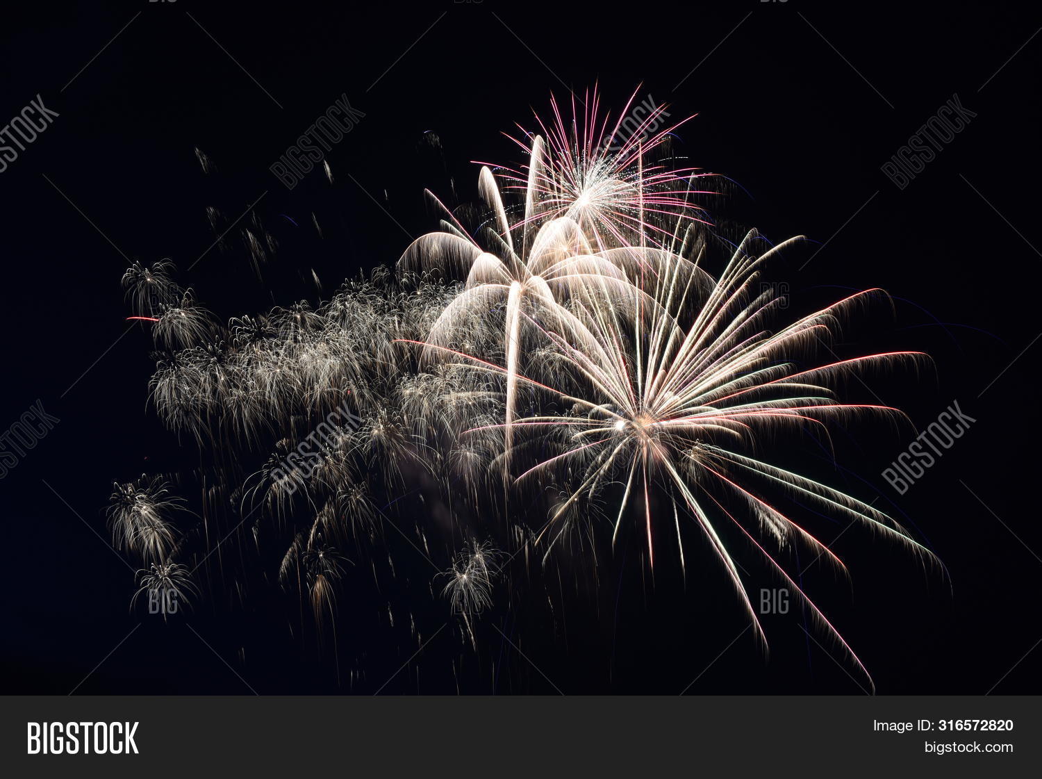 Fireworks Dark Black Image & Photo (Free Trial) | Bigstock