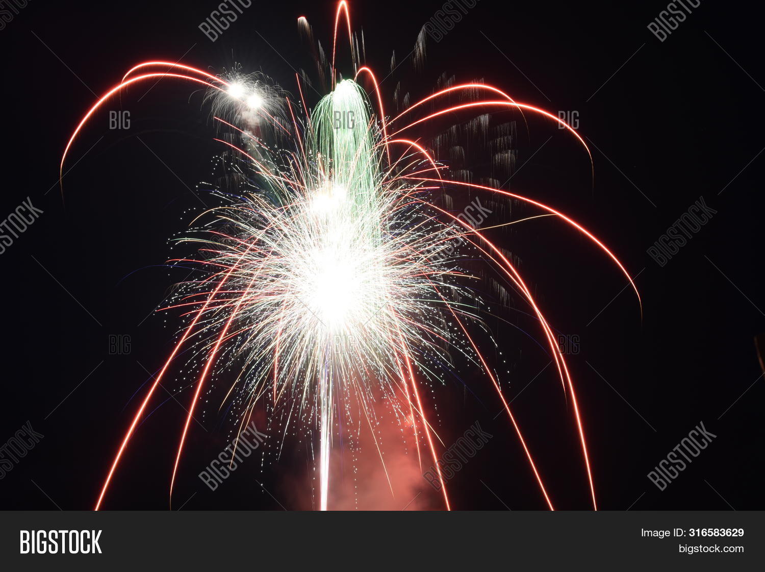 Fireworks Dark Black Image & Photo (Free Trial) | Bigstock