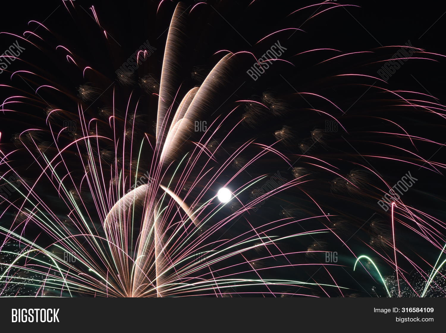 Fireworks Dark Black Image & Photo (Free Trial) | Bigstock
