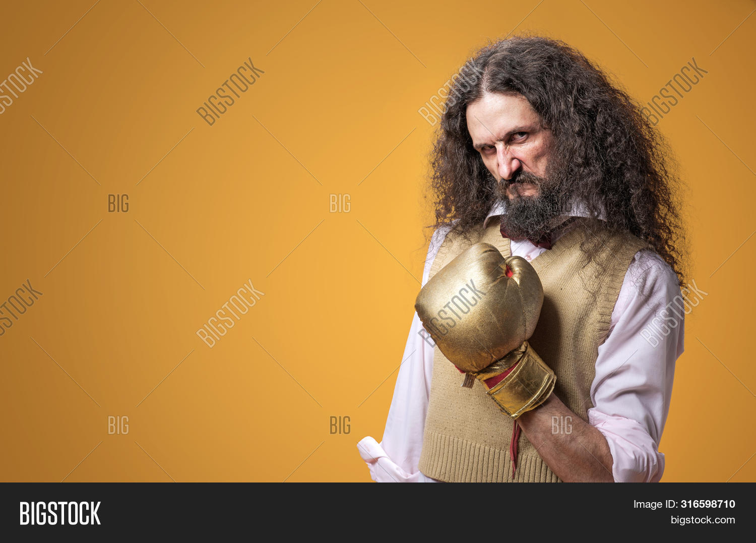 Goofy Officer Worker Image & Photo (Free Trial) | Bigstock