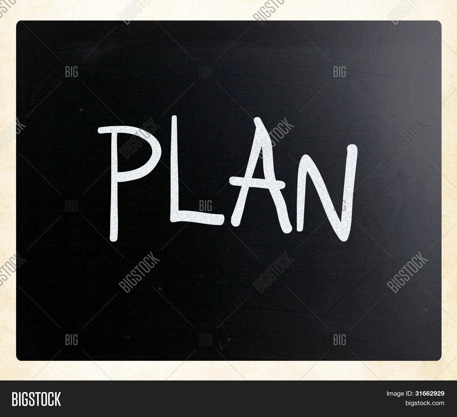 "plan" Handwritten Image & Photo (Free Trial) | Bigstock