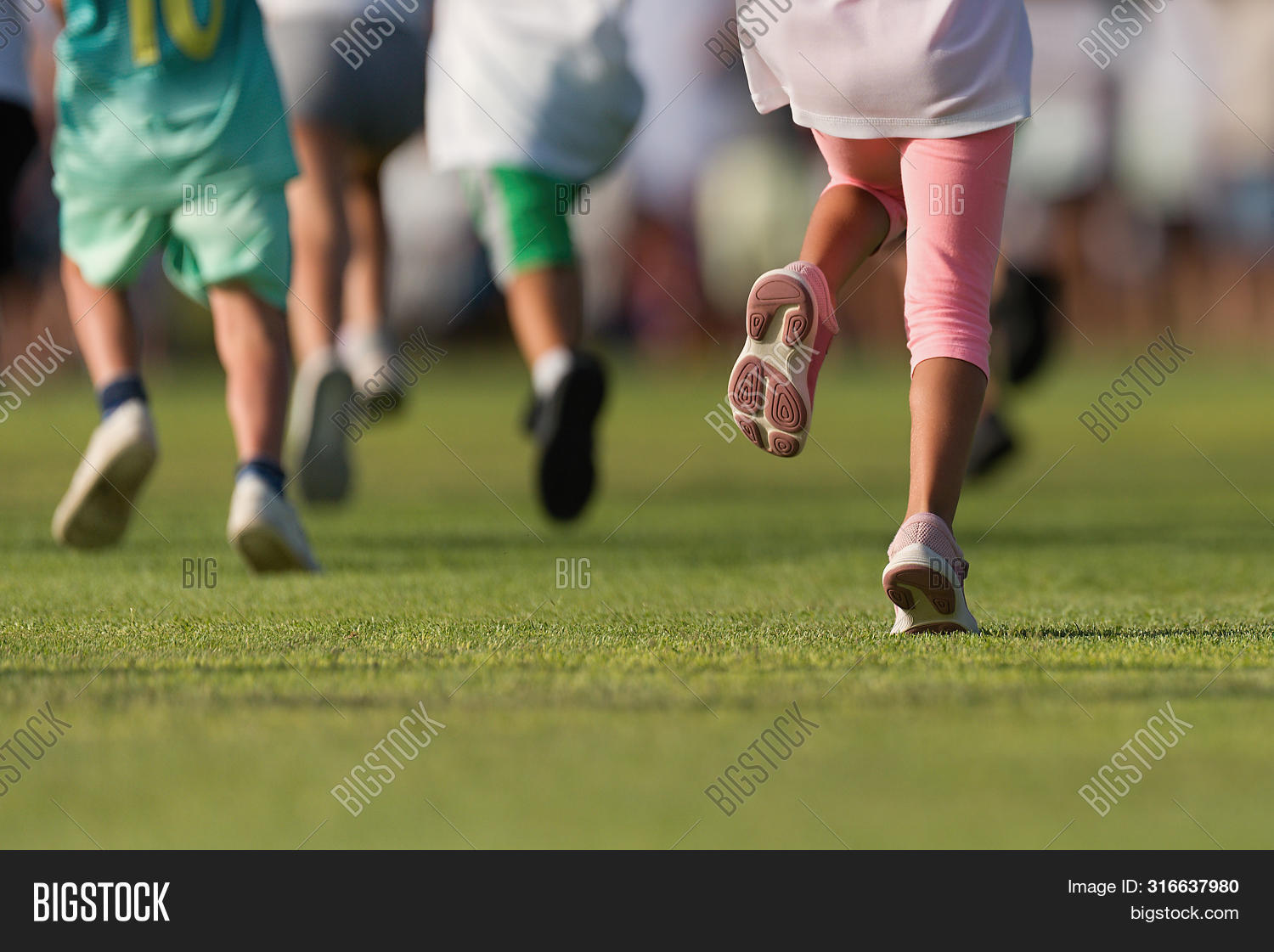 Running Children, Image & Photo (Free Trial) | Bigstock