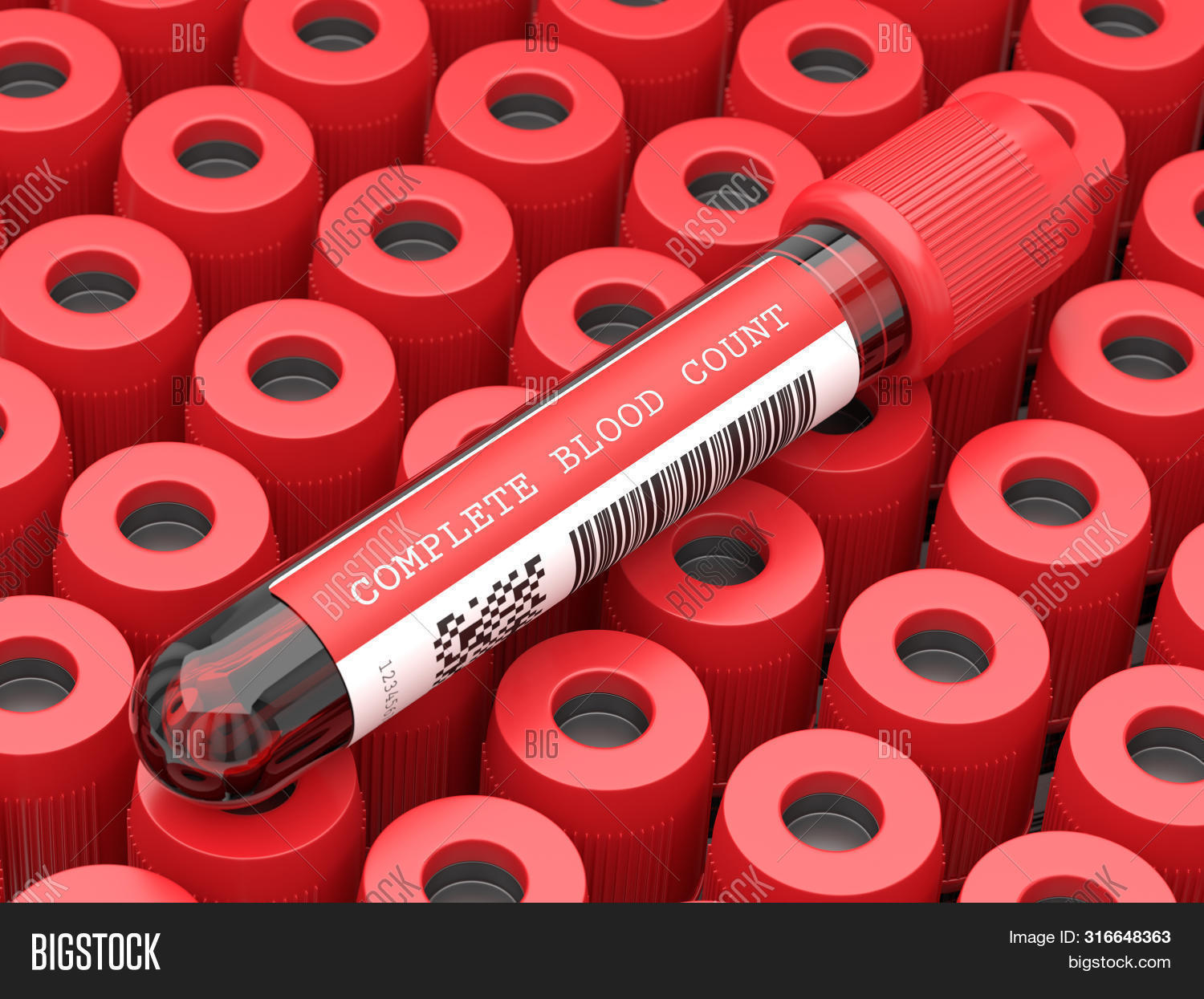 3d Render Cbc Blood Image & Photo (Free Trial) | Bigstock