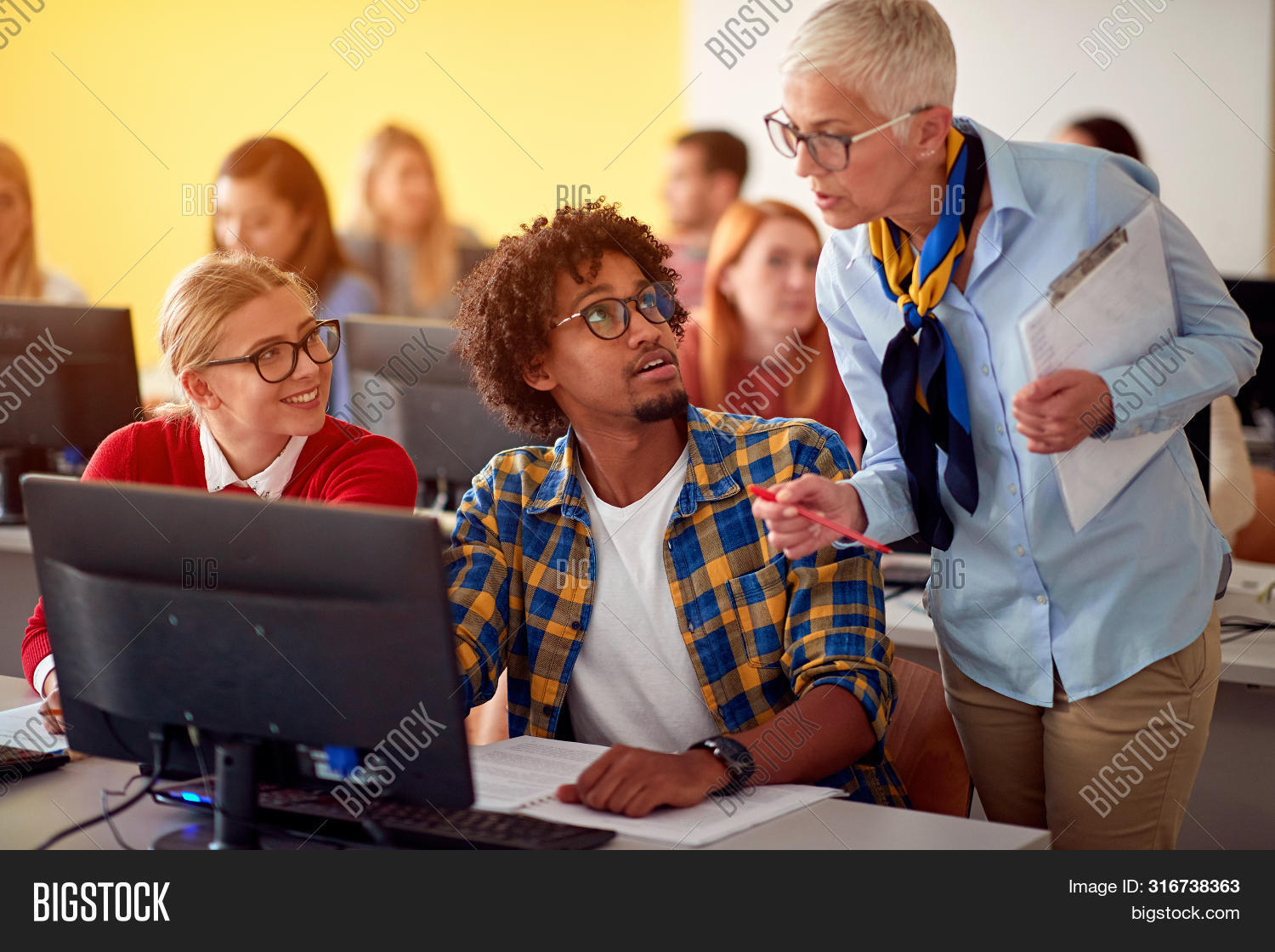 Lecturer Computer Image & Photo (Free Trial) | Bigstock