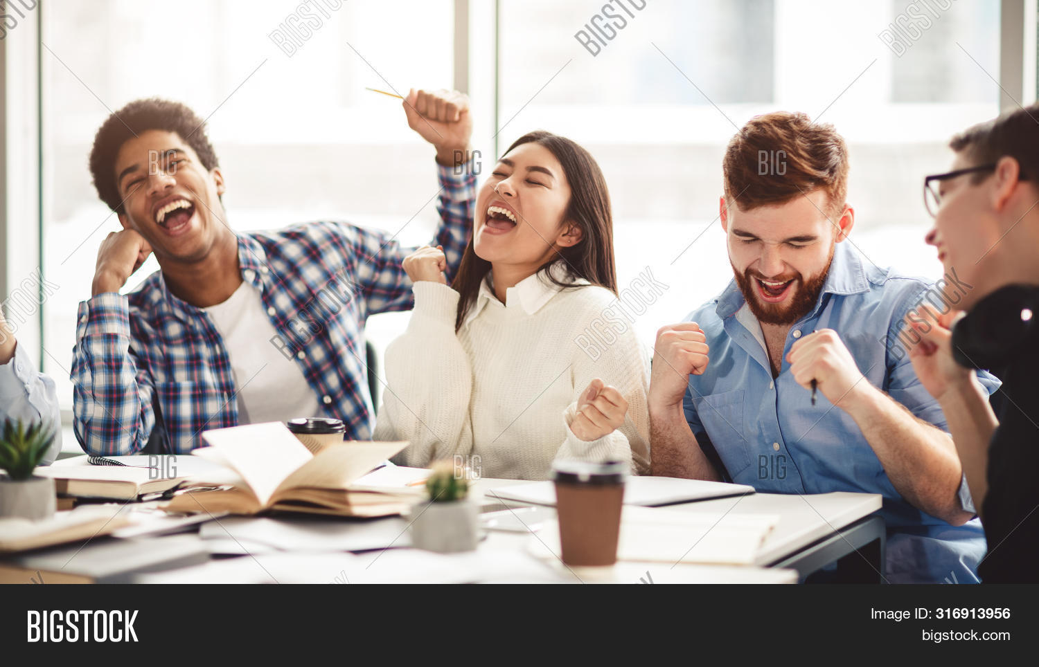 Excited Students Image & Photo (Free Trial) | Bigstock