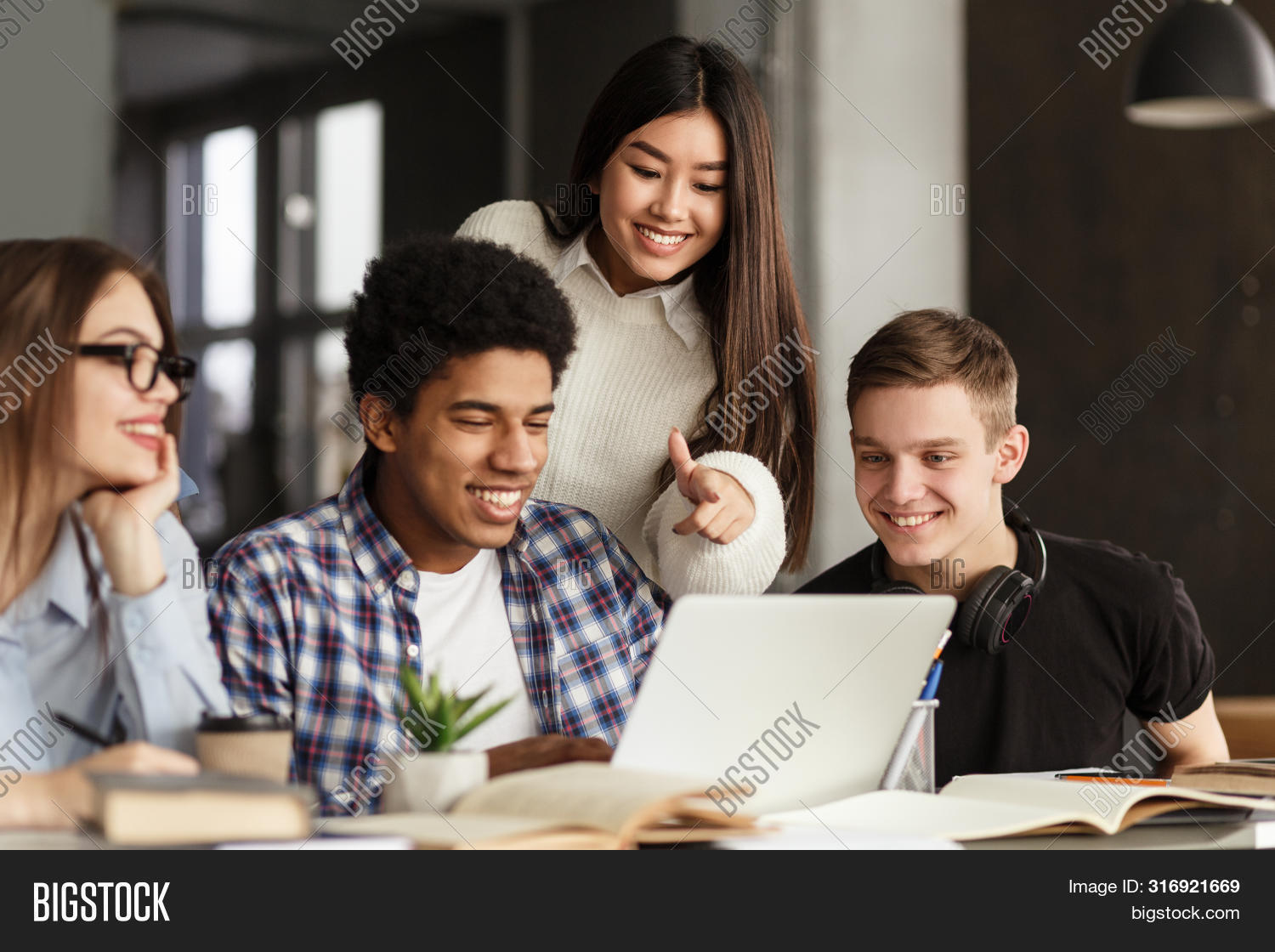 College Students Using Image & Photo (Free Trial) | Bigstock