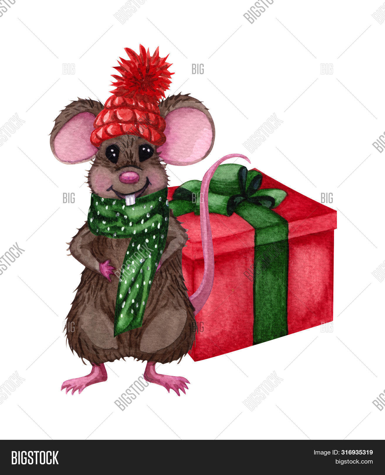 Little Mouse Green Image & Photo (Free Trial) | Bigstock