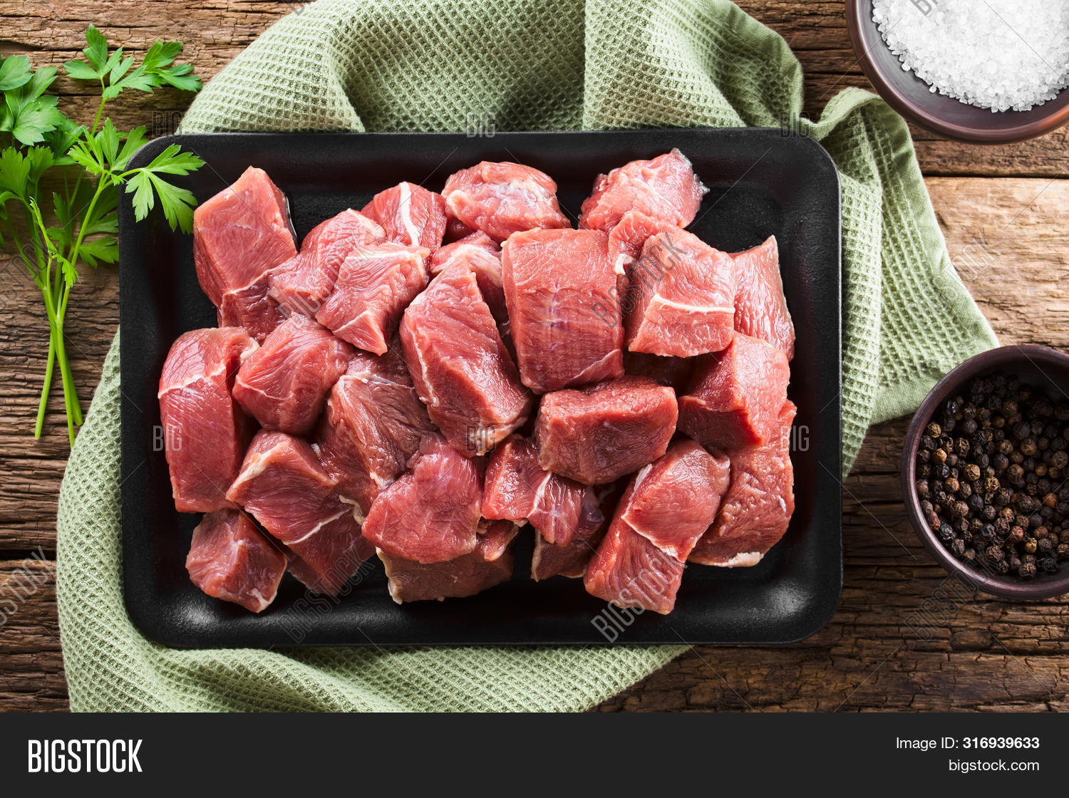 Fresh Raw Diced Red Image & Photo (Free Trial) | Bigstock